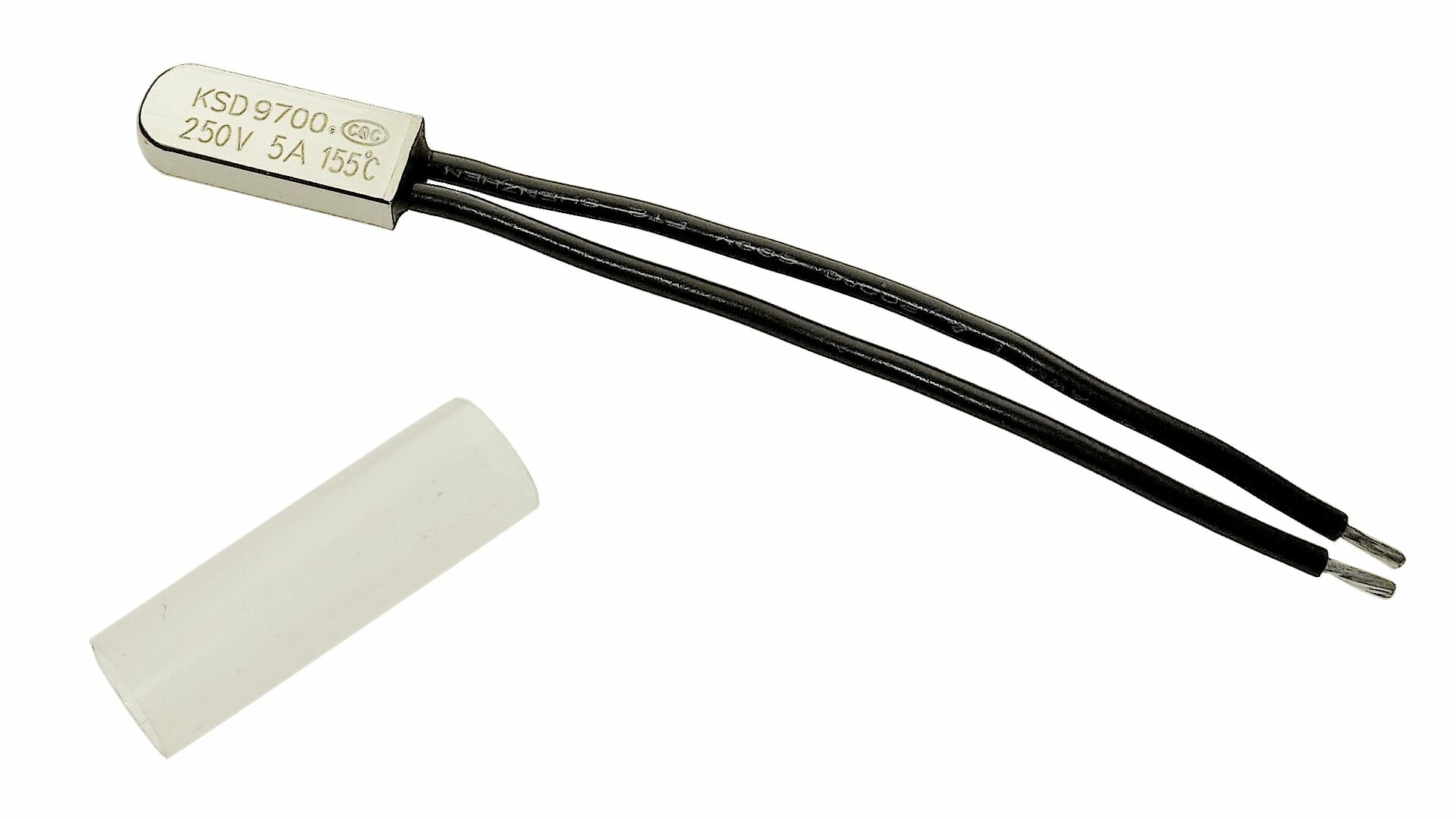 Термостат ksd 9700st 155 NC 250v 5a стальной нормально закрытый