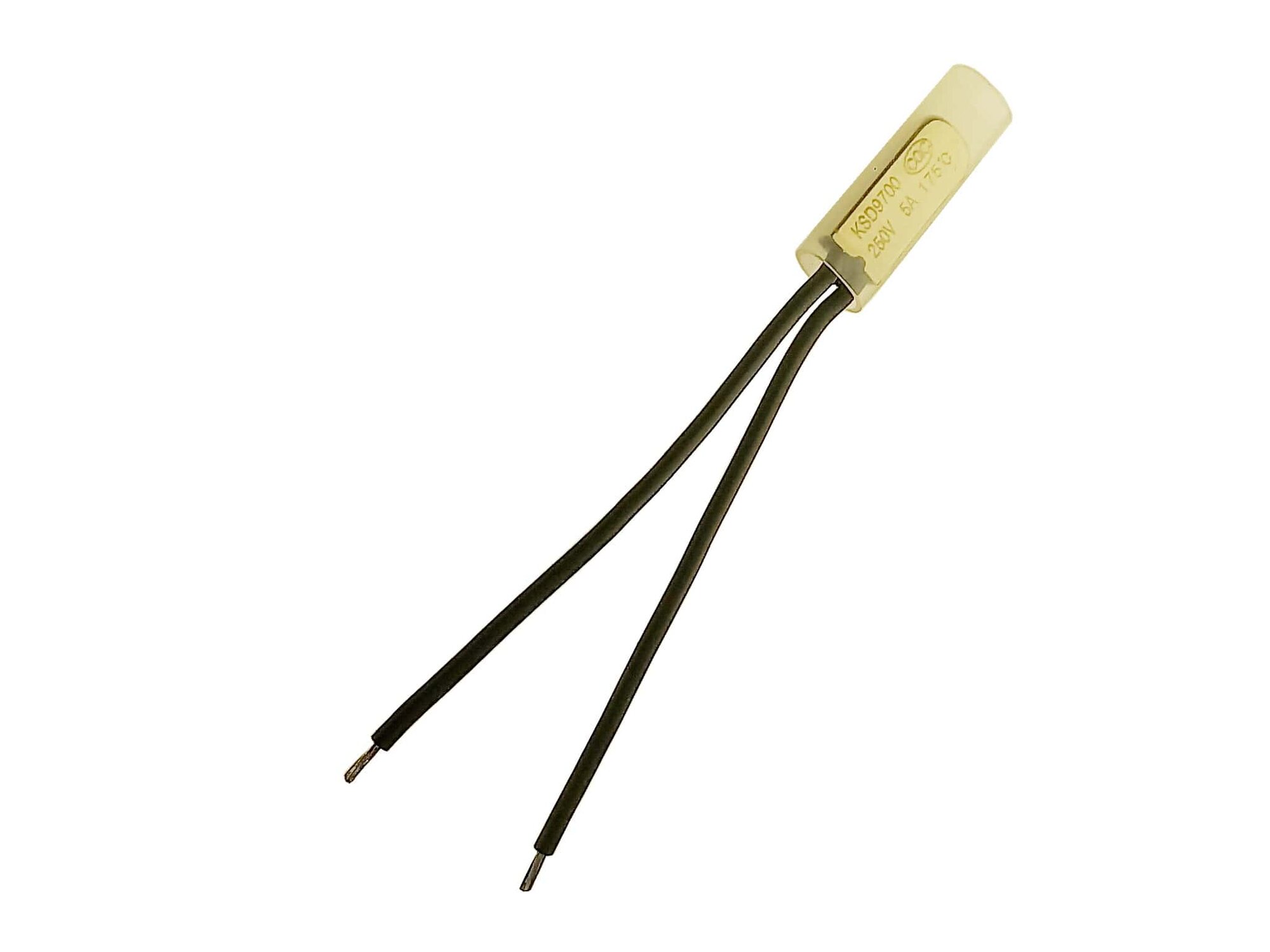 Термостат ksd 9700st 175NC 250v 5a стальной корпус замкнутый предохранитель