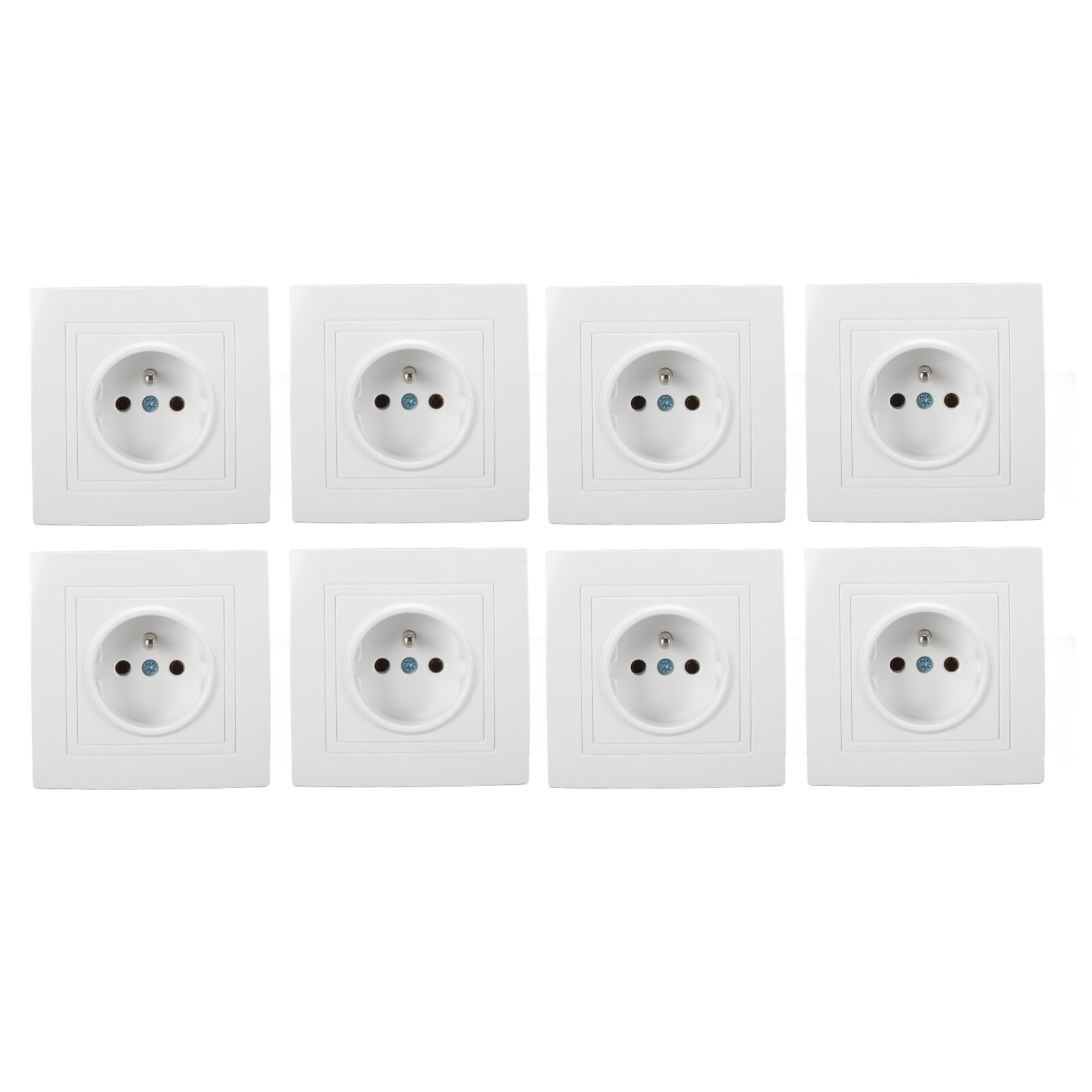 Набор розеток французского стандарта 16А, настенная розетка из 8 предметов, настенная розетка для домашнего офиса, использования в гостинице, сертифицирована по безопасности