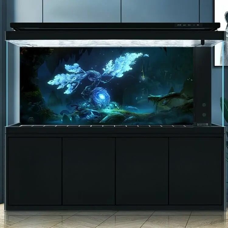 Фон для аквариума Декорации обои, 60x40см