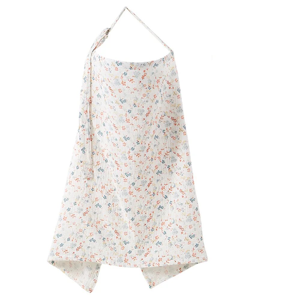 Хлопковая накидка для кормления Floral C