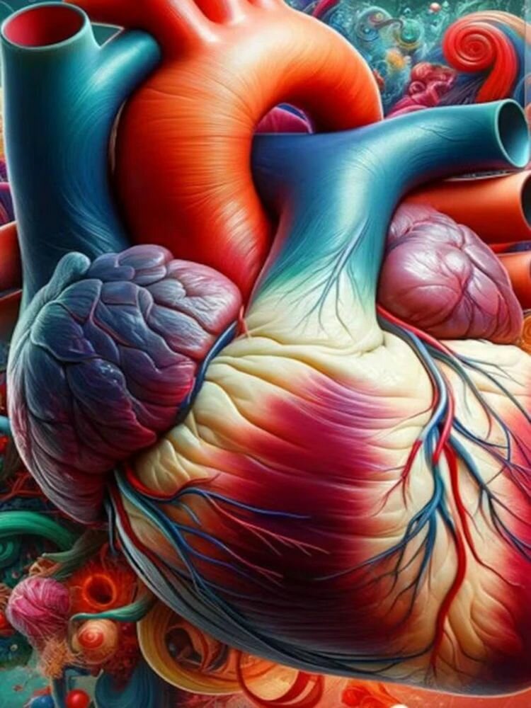 Алмазная картина "Пейзаж Абстракция" алмазная огранка 40х50 см,40X50CM, белый