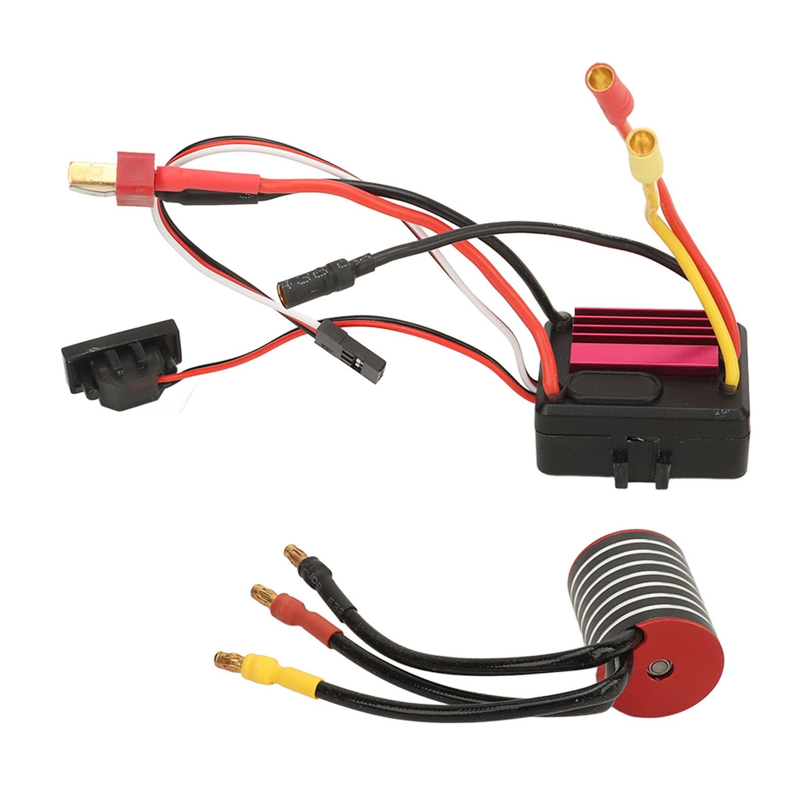 2430 Бесщеточный двигатель 35A Бесщеточный ESC Точный бесщеточный двигатель ESC Набор для Traxxas 1/16 1/18 RC Car 7200KV