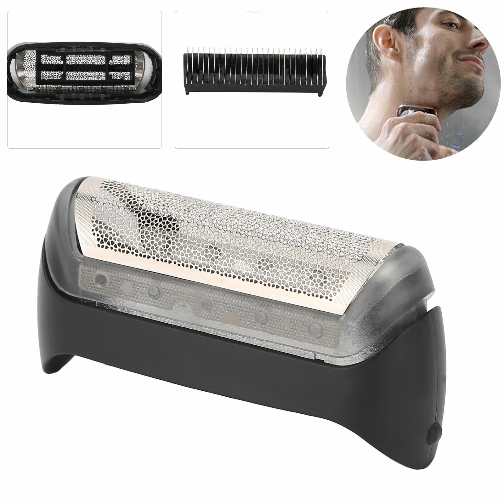 Режущая головка для электробритвы, запасные части для бритвы, аксессуар, подходящий для Braun 10B/20B