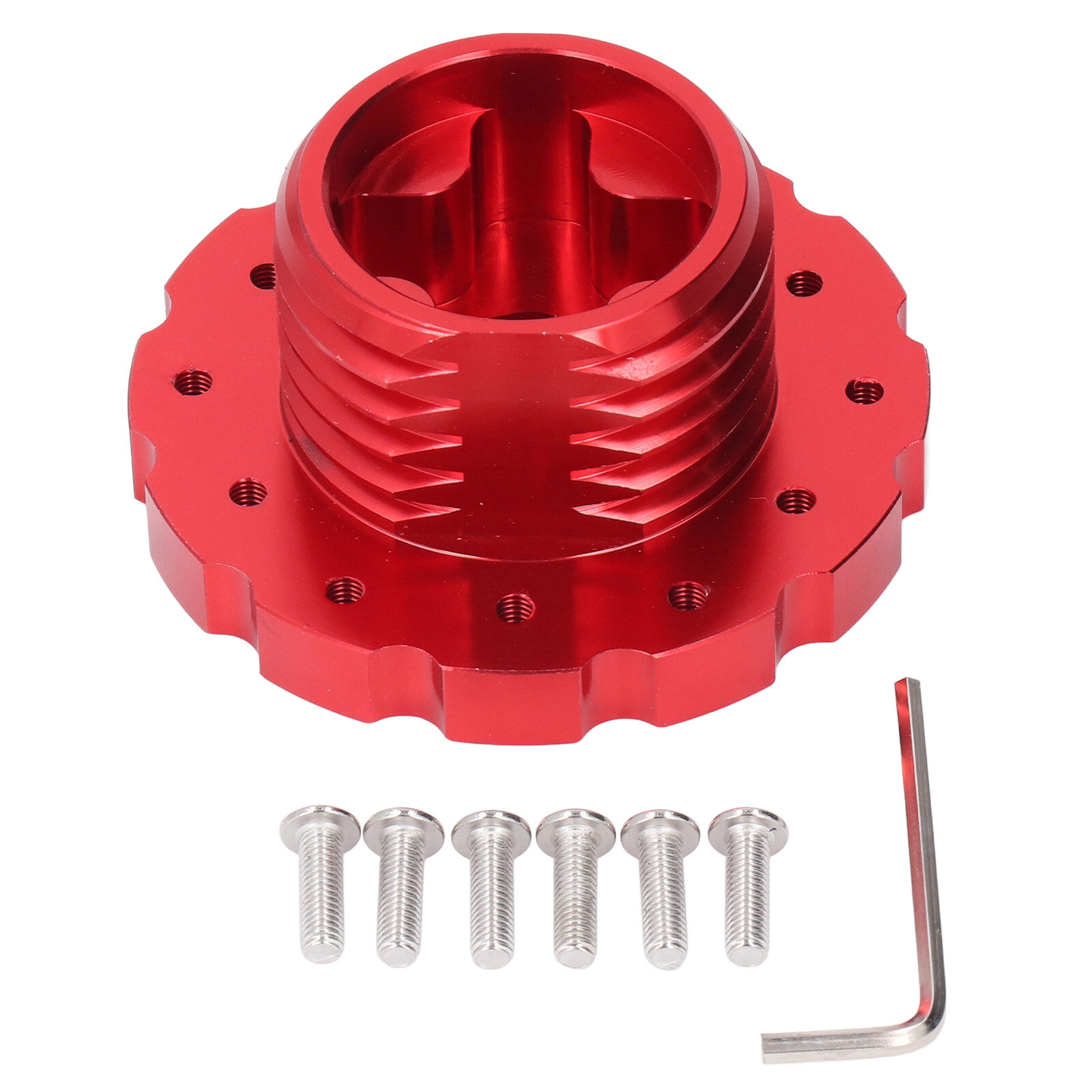 Адаптер ступицы игрового руля, простая установка, стабильное соединение, гоночная игра, адаптер для колесной базы из алюминиевого сплава для гоночного автомобиля