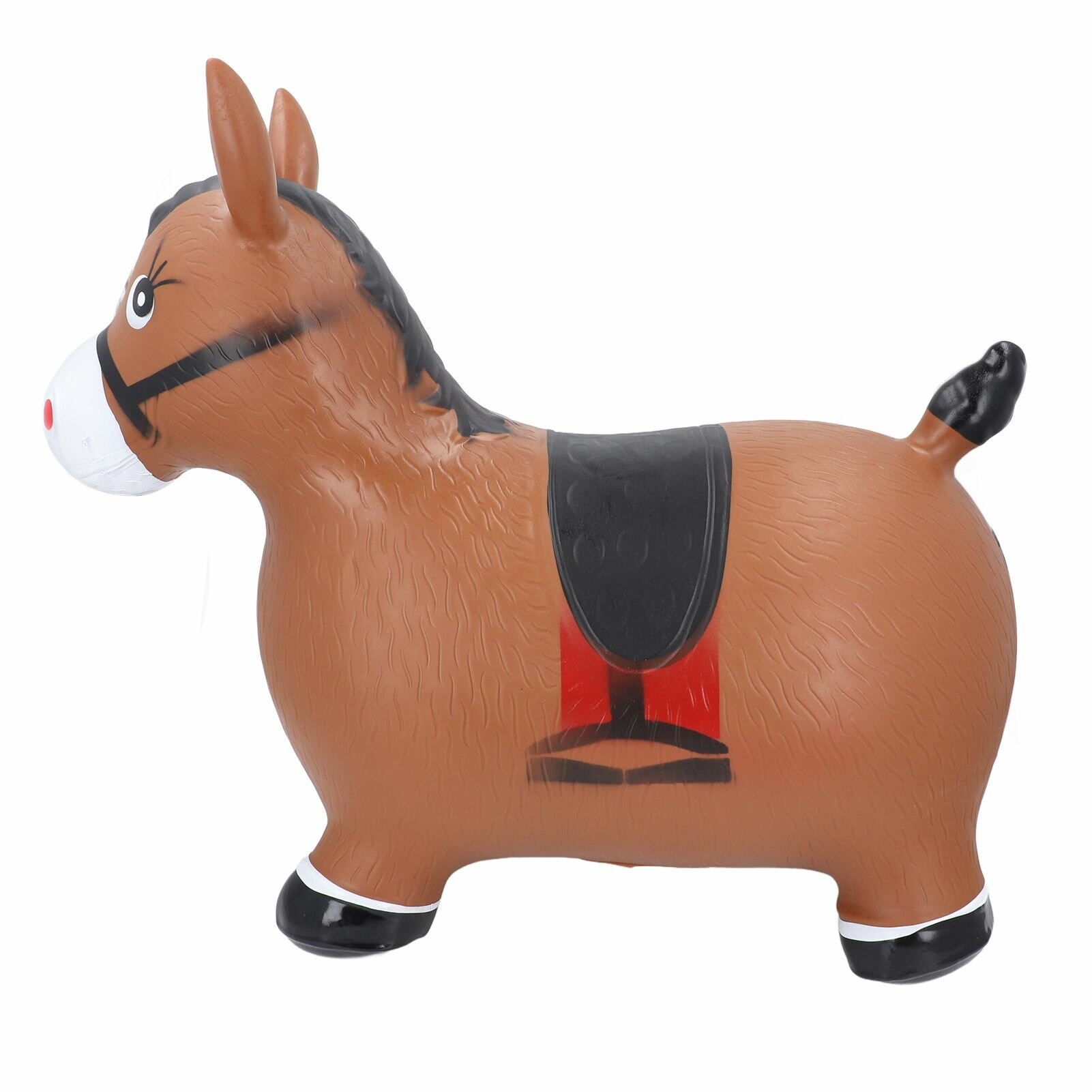 Скакалка-лошадь для детей, безопасная и надежная, надувная, с увеличенной толщиной, 55 х 50 х 25 см