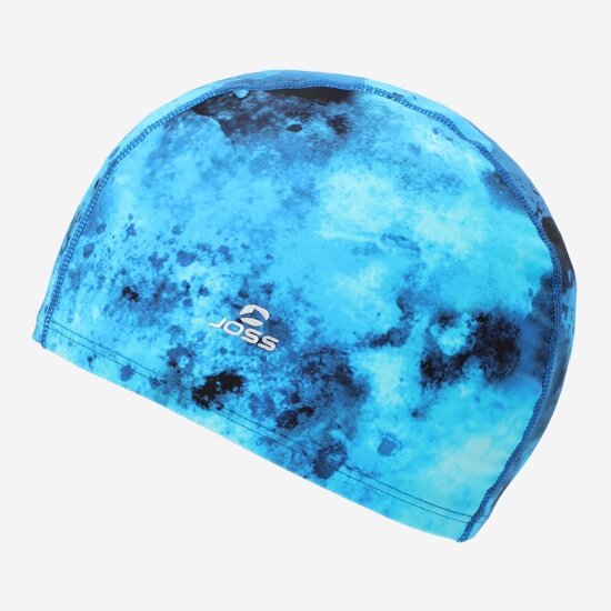 Шапочка для плавания Joss полиамидовая голубой/синий, one size, 102148JSS-QM