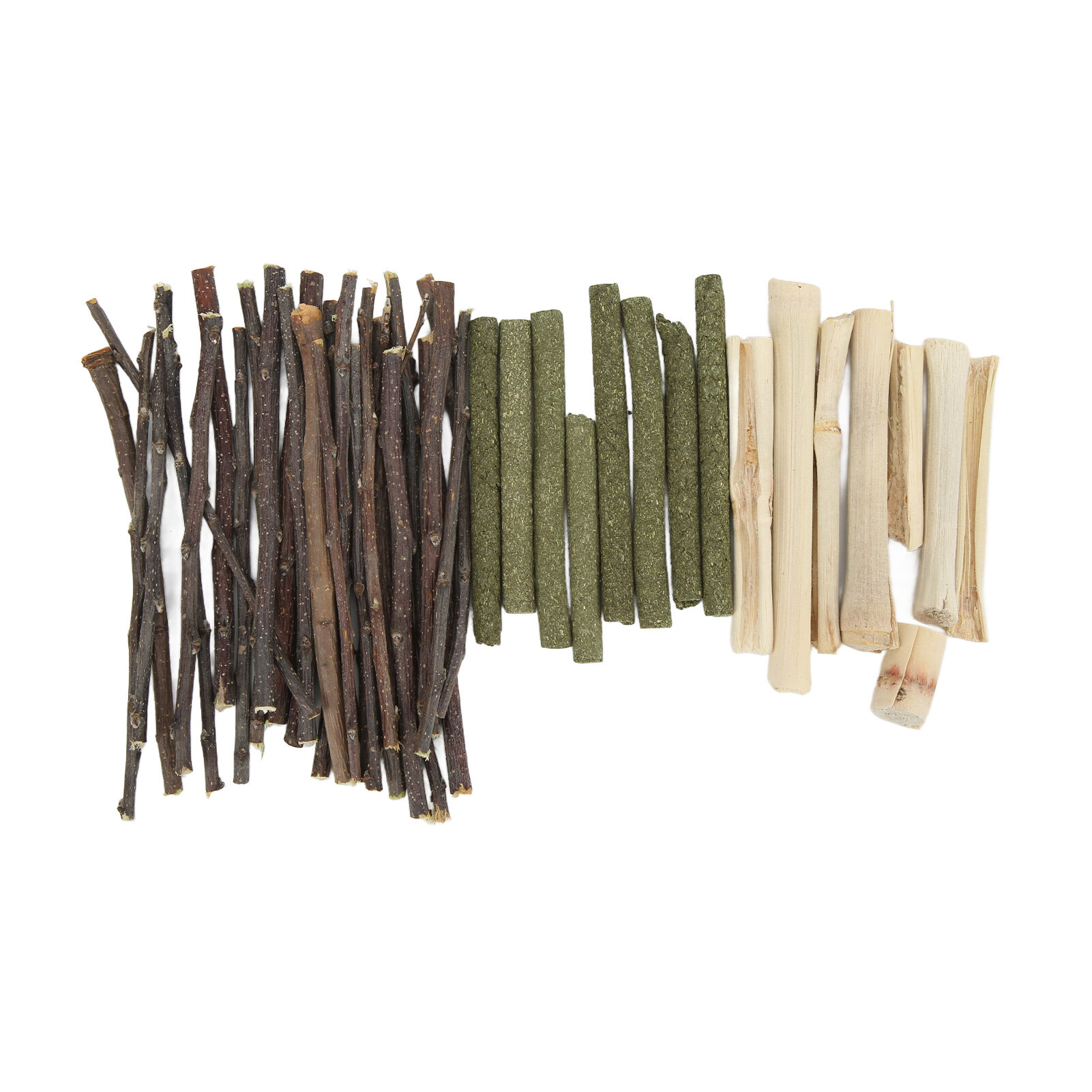 Набор жевательных игрушек для хомяка, безопасные нетоксичные яблочные ветки, травяные палочки, сладкие бамбуковые смешанные молярные палочки, 200 г