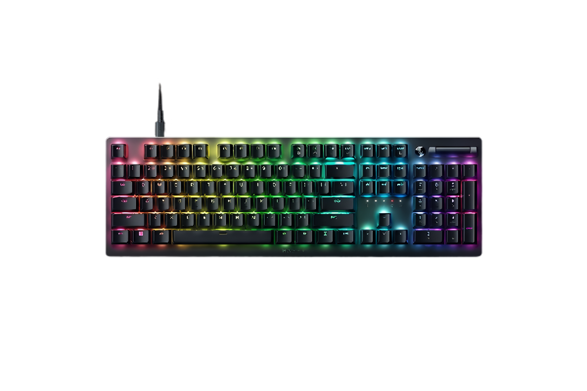 Клавиатура проводная Razer DeathStalker V2 (Red, клавиш - 105, черный)