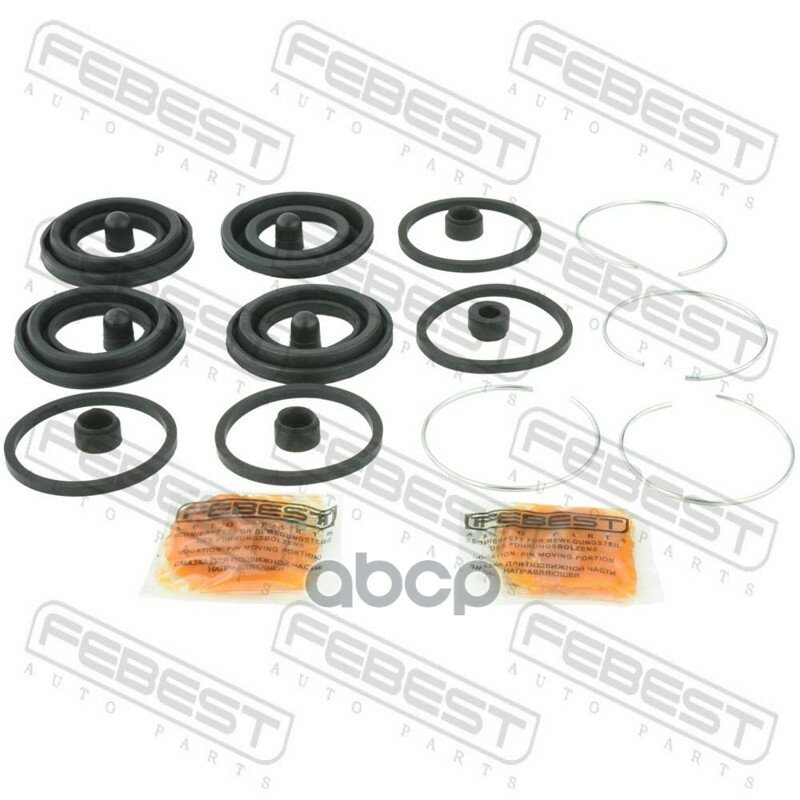 Рем. к-кт суппорта торм. заднего! Nissan 370Z, Infiniti G35/G37/Q60 06> Febest арт. 0275Z34R