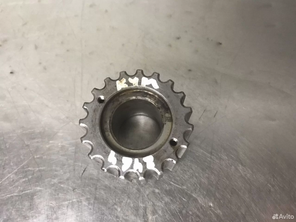 Зубчатый шкив коленвала/грм K4M K4J 1.4-1.6 16V Dohc Renault Nissan без шпонки