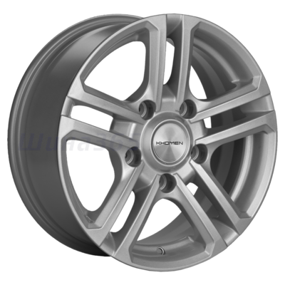 Литой колесный диск Khomen Wheels KHW1602 (Niva 4x4) 6,5x16/5x139,7 ET40 D98,5 F-Silver