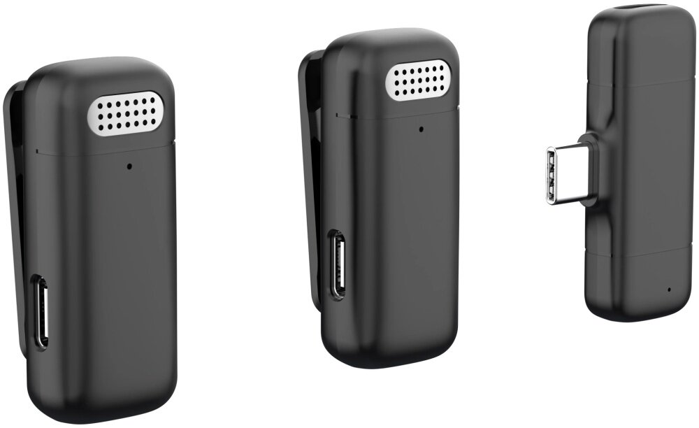 Петличный микрофон DEFENDER (64139) Talky-139 wrls, черный, кейс, 2шт