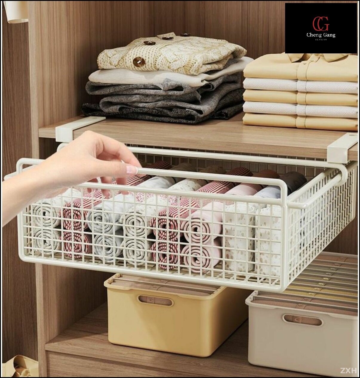 Эксклюзивный шкаф с выдвижным ящикомперегородкой для хранения многослойных артефактов, сборка без гвоздей