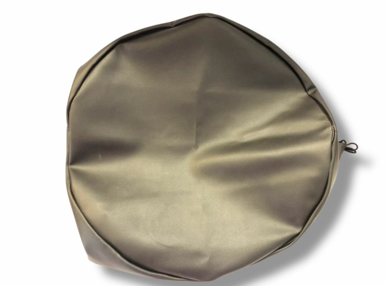 Чехол запасного колеса Урал Днепр черное экокожа