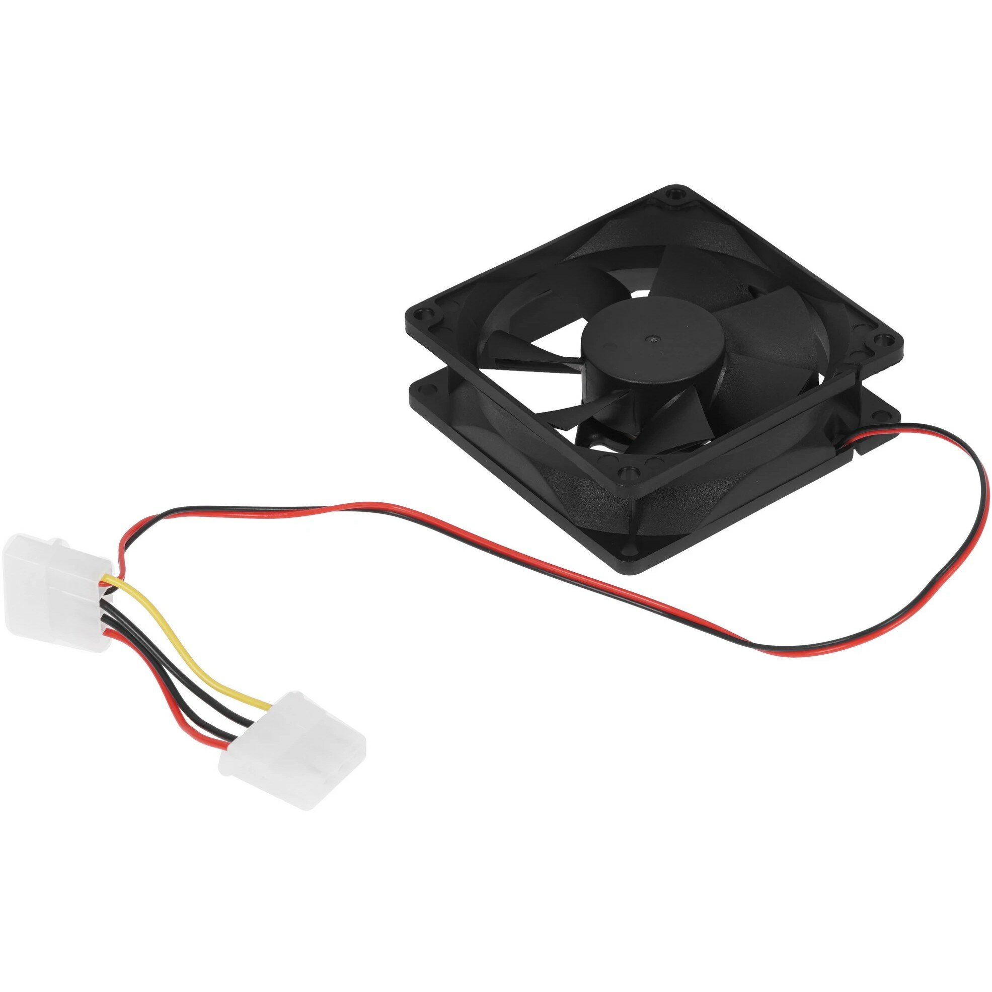 Вентилятор Gembird Вентилятор для корпуса 80x80x25mm, широкий разъем 4pin 8025K/FANCASE-4 2500RPM