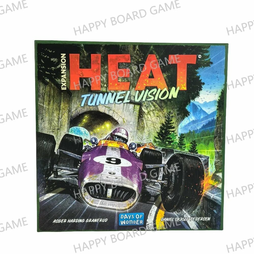 Набор настольных игр 2025 : Heat: Heavy Rain и Tunnel Vision. Новые стратегические хиты, отличный подарок.