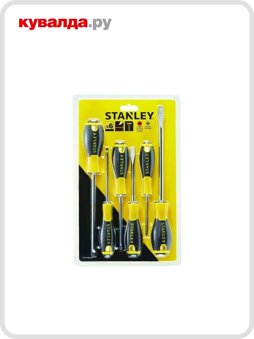 Набор отверток STANLEY ESSENTIAL STHT0-60209 6 предметов