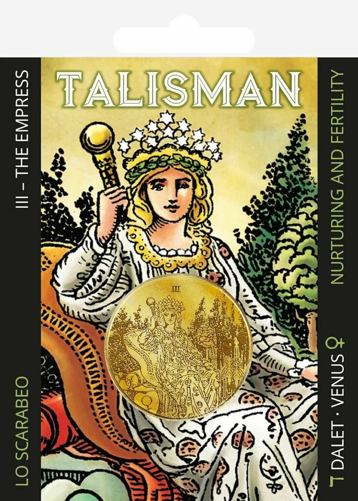 Талисман "Tarot Talisman - III. The Empress" Lo Scarabeo / Талисман Императрицы Таро Ло Скарабео