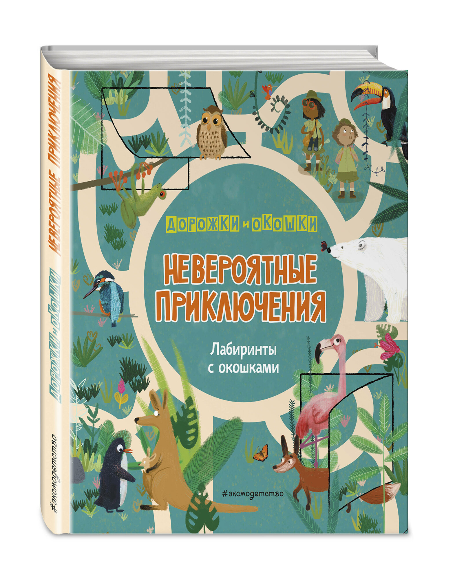Невероятные приключения. Лабиринты с окошками