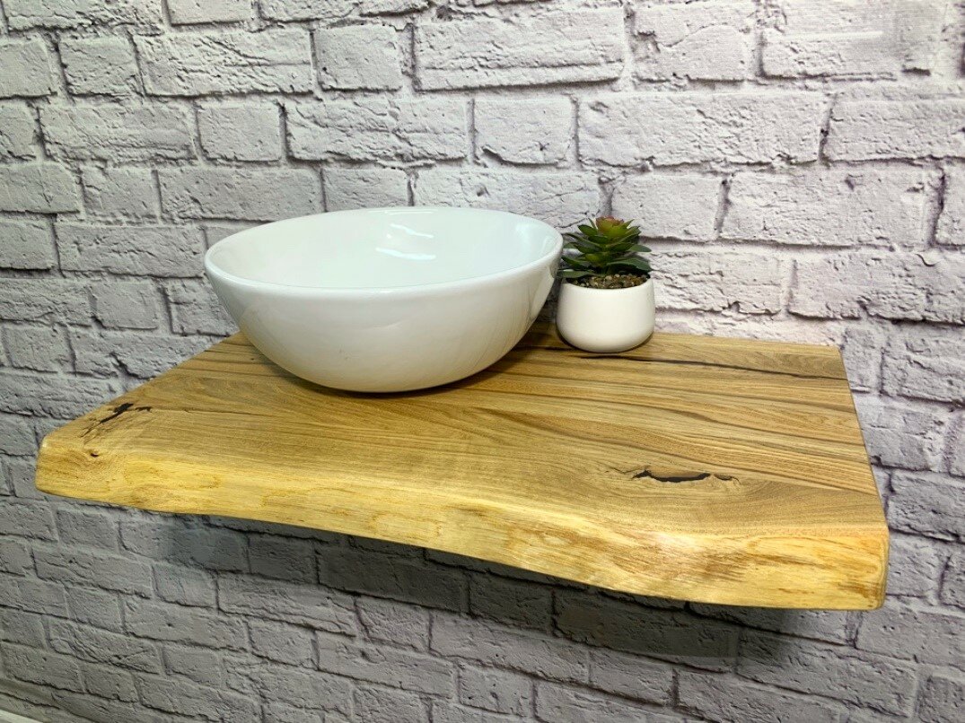 Столешница Лиственница Сибири ДСл-2 390х630, из массива дуба