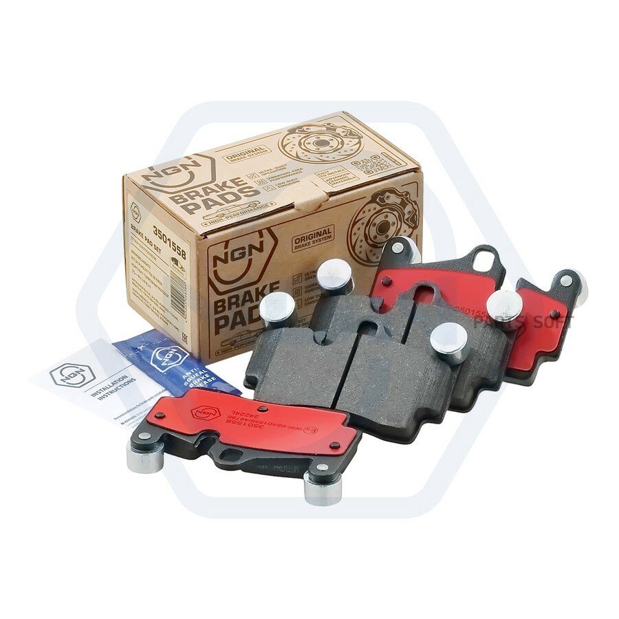 NGN 3501558 Колодки тормозные керамические задние AUDI Q7 I 06> PORSCHE Cayenne I 01> VW Touareg I 02> ()