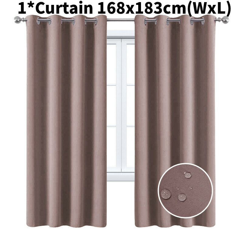 Противоударная ткань для штор с отверстием для дома и офиса красная