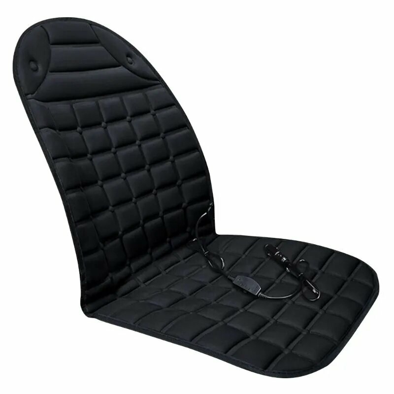 Зимний обогреватель для автомобильных сидений Теплый коврик, Черный - A