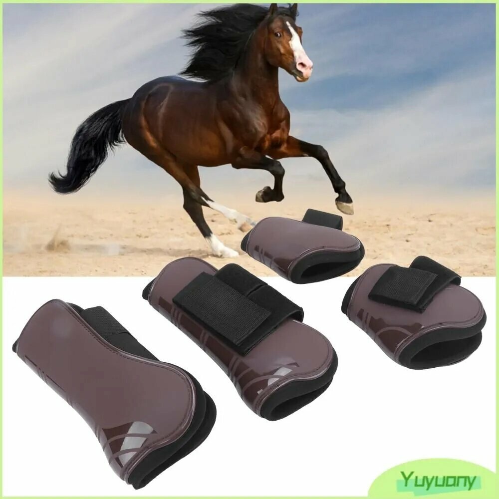 Лошадиные сапоги Один комплект из четырех средних Комплект из четырех больших