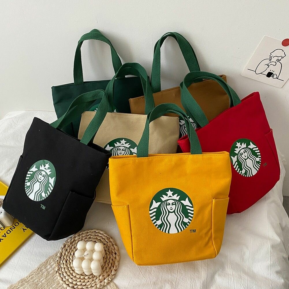 OZ-WDWT-Для Starbucks Японская сумка-тоут для мамы Сумка-тоут Ланч-бокс