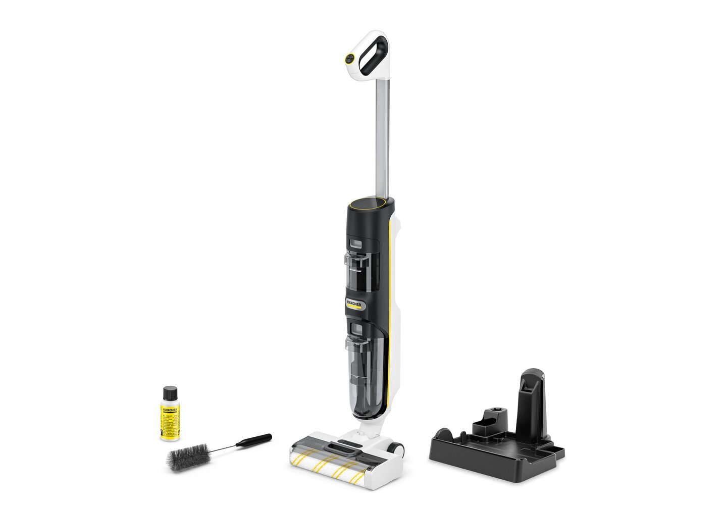 Электрошвабра KARCHER FCV 4 EU 1.056-131.0, от аккумулятора, скорость вращения ролика 500 об./мин