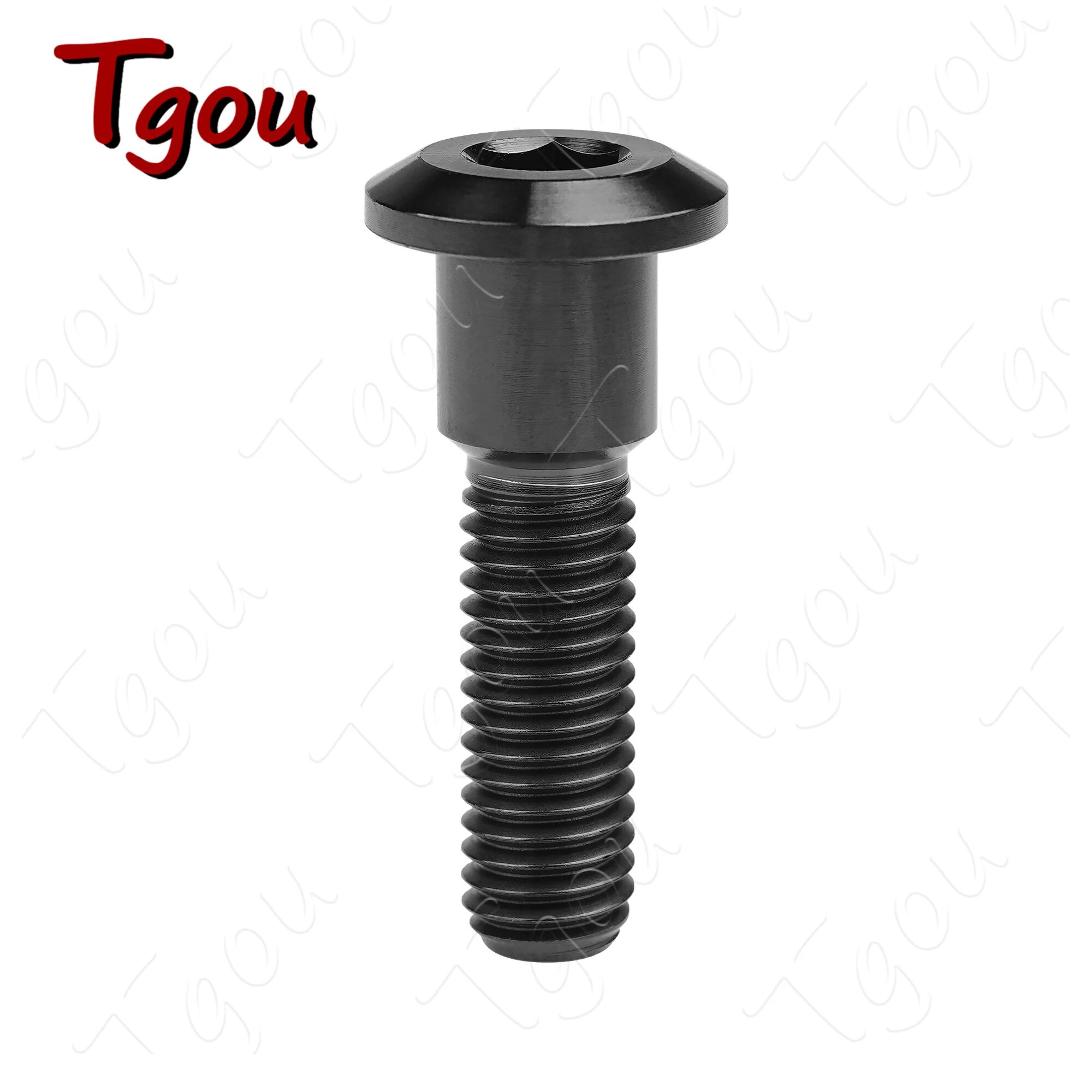 Титановый болт M8x20 для мотоцикла Tgou черный, 33mm