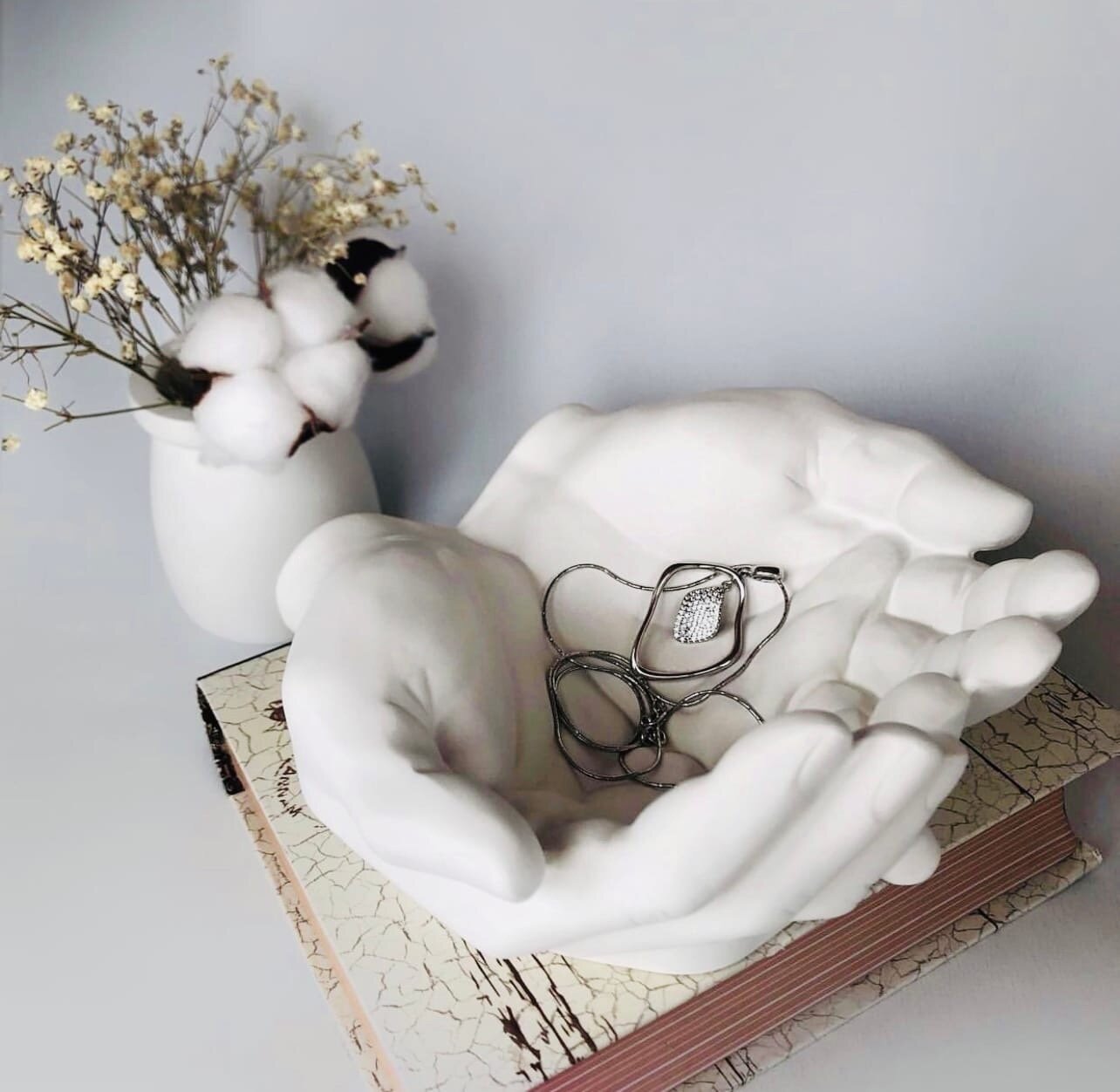 Кашпо/органайзер/ключница/монетница/руки Давида/декор/подарок/ручная работа