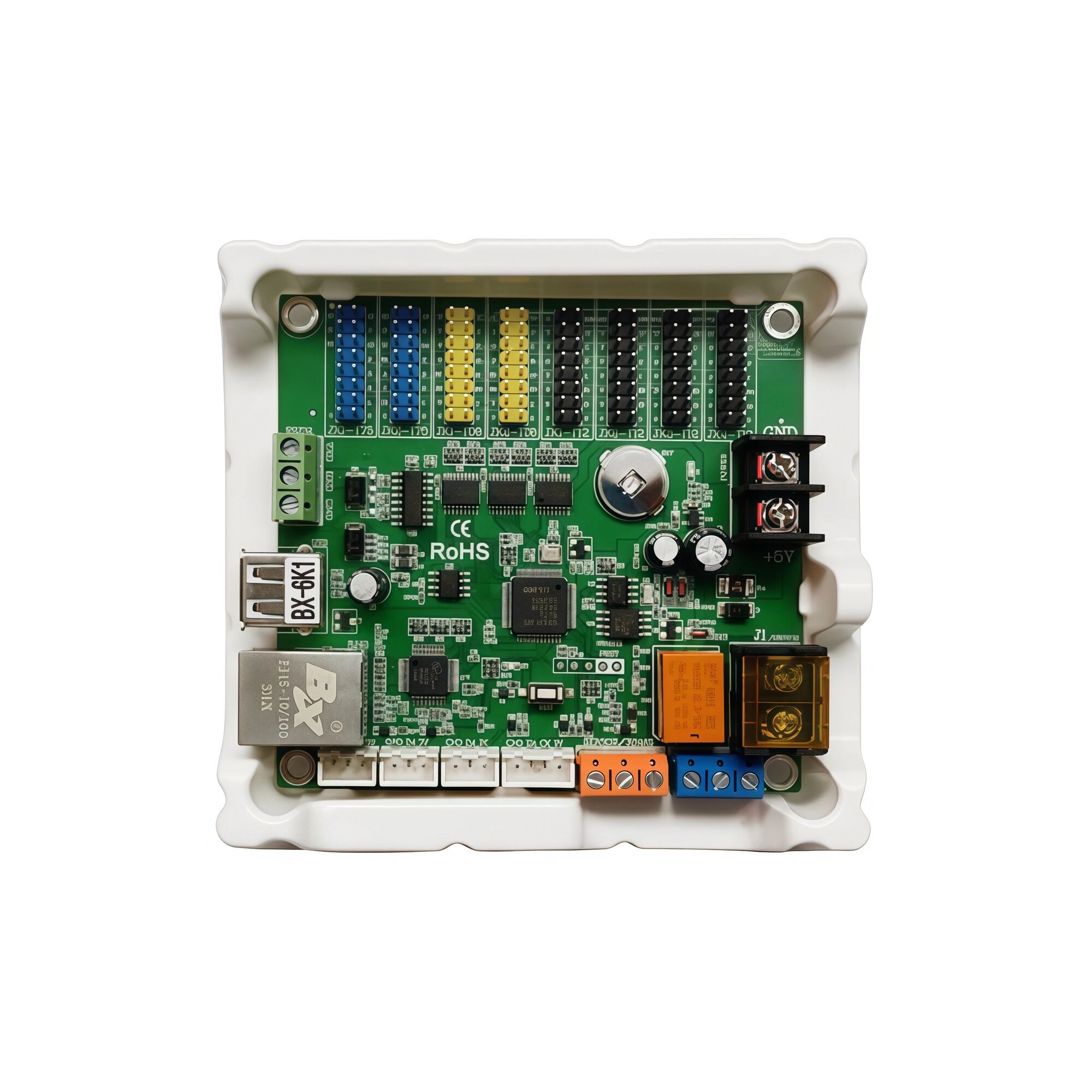 Onbon BX-6K1 Отправляющая карта Светодиодный дисплей Полноцветная плата синхронного управления для светодиодного экрана Видеостена