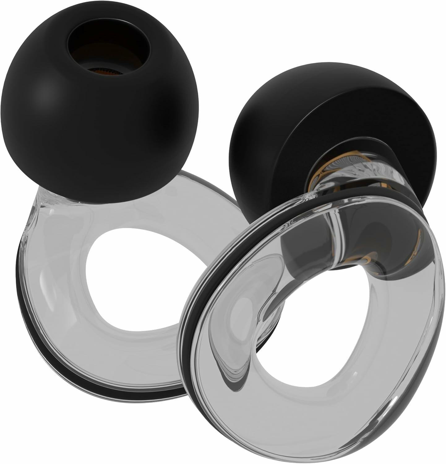 Наушники для концертов, QuietZone высококачественная защита слуха снижения шума, 4 пары насадок S/M/L, многоразовые силиконовые