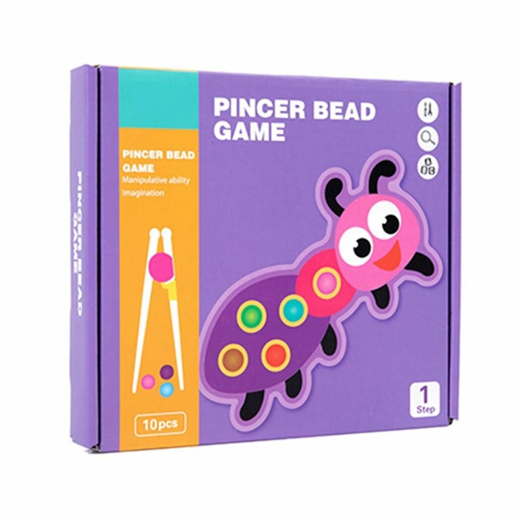 Практичная игрушка для сортировки цветов, - Муравьиный зажим для бусин