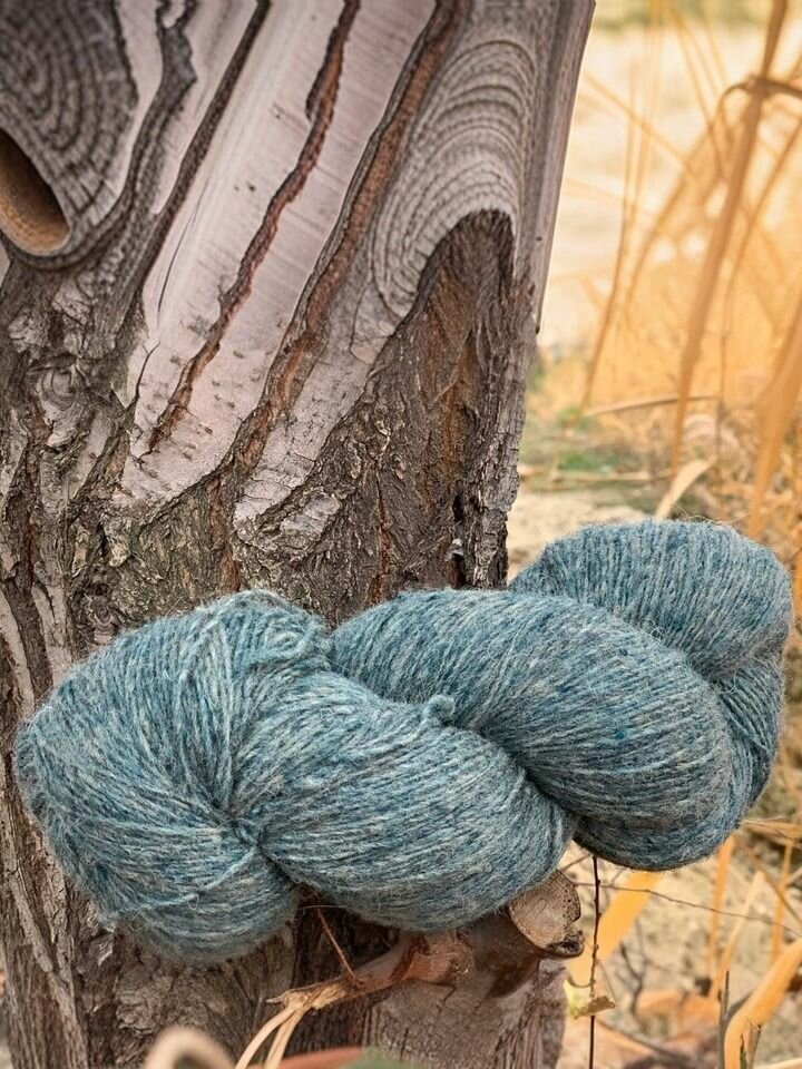 Пряжа Дундага 6/1 tweed VF-2 130гр (80%merino)