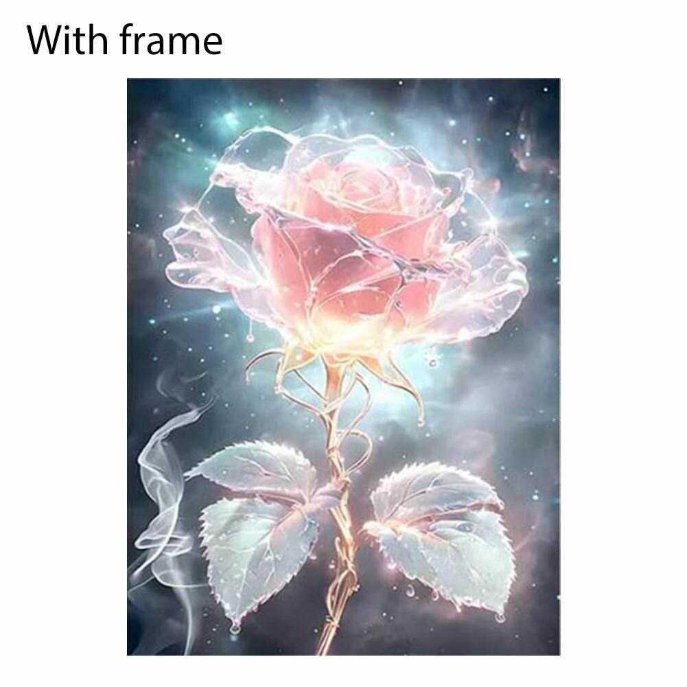 Алмазная на подрамнике 5D DIY/30x40 см (без единой рамки)