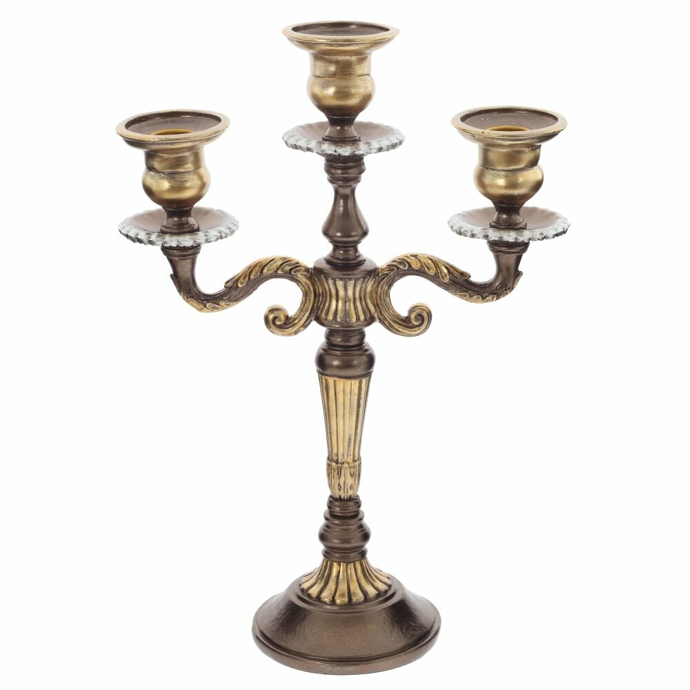 Подсвечник для трех свечей, 23х11х33,5 см KSM-818912