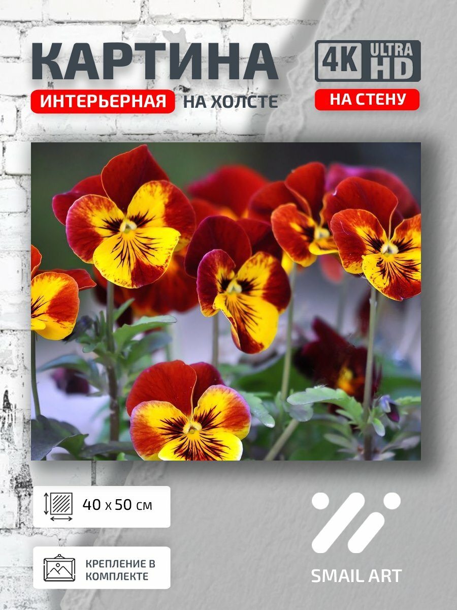 Картина на холсте интерьерная 40 на 50 на стену Виттрока Landscape для спальни пейзаж декор