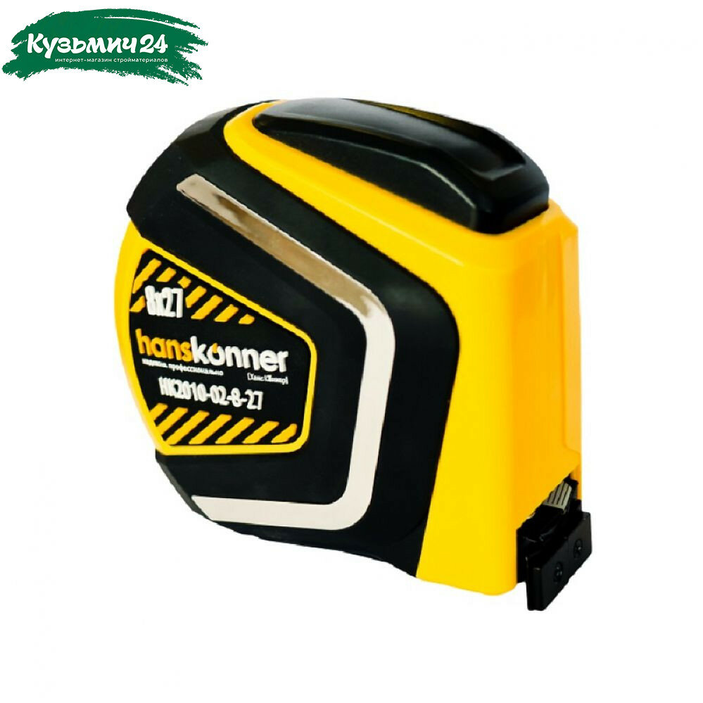Рулетка Hanskonner 8 м 27 м Супер магнит HK2010-02-8-27