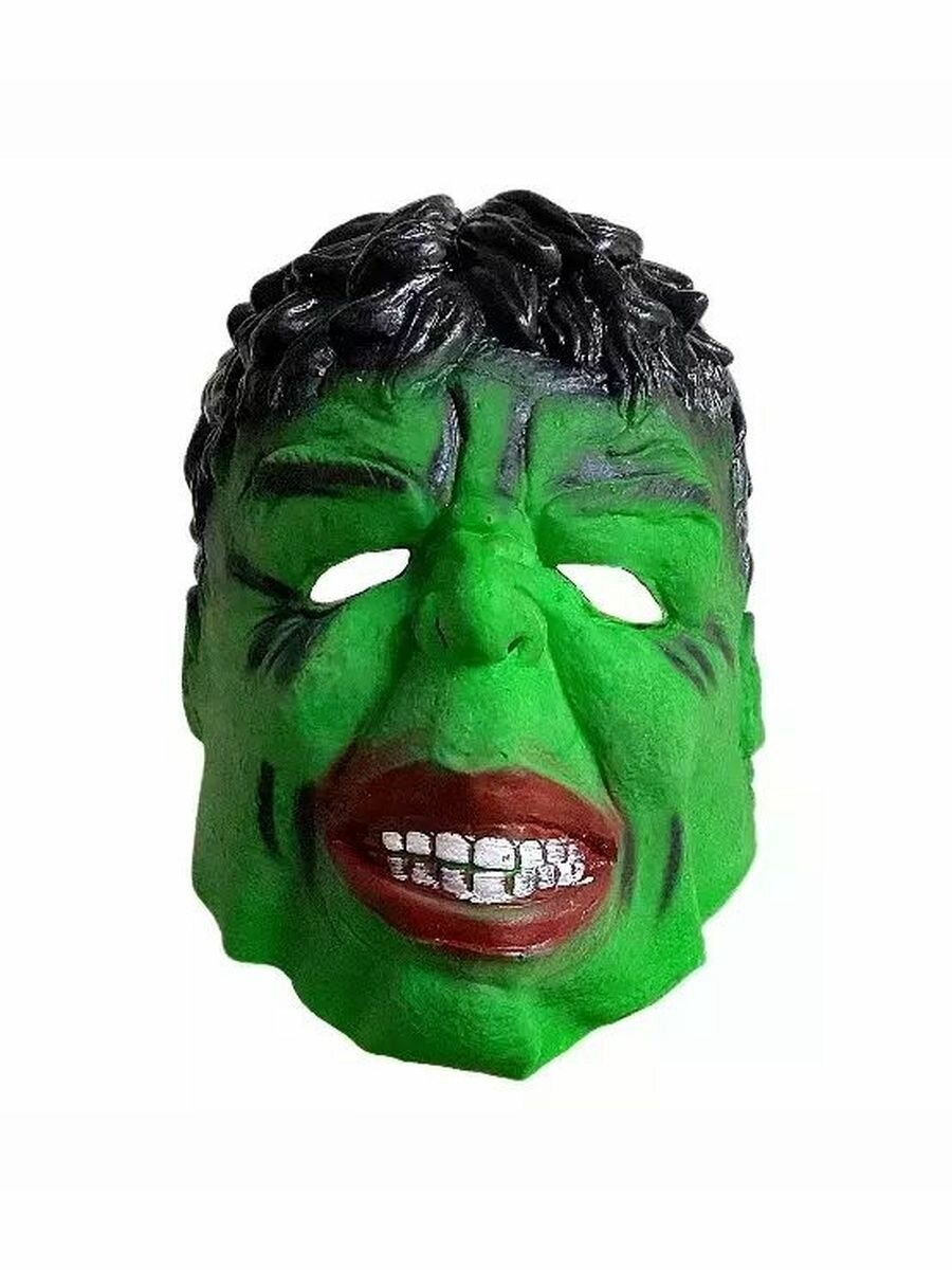 Маска карнавальная "Халк" для праздника, розыгрышей, пранка, вечеринки, Хэллоуина