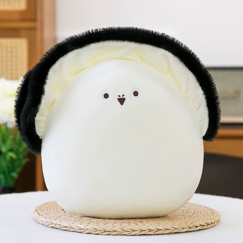 Новая мягкая игрушка-подушка в виде устрицы с необработанным краем, милая подушка-устрица, подушка для поясницы на