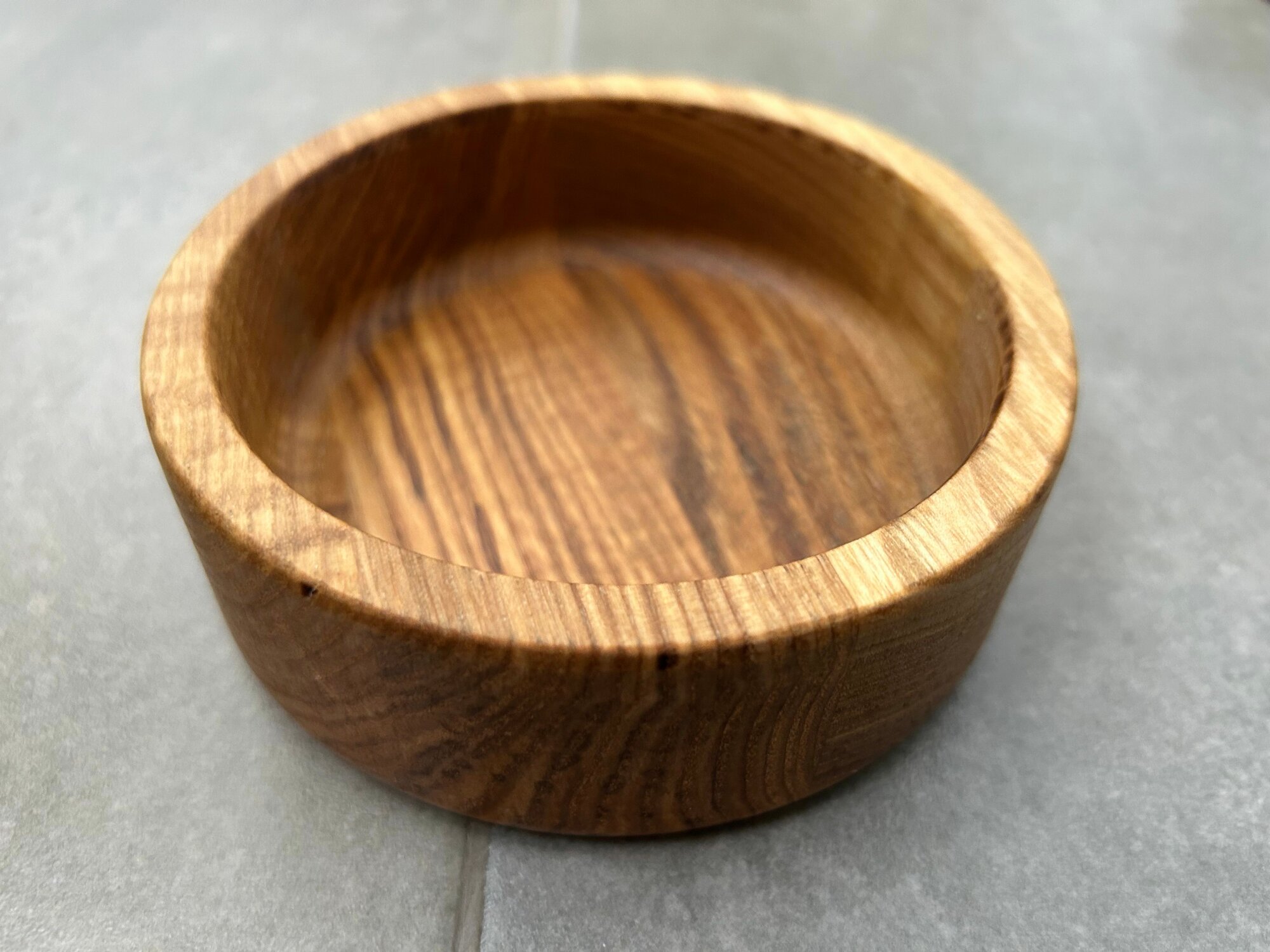 Менажница деревянная из дуба 12х4 см (120х40), подставка, тарелка, блюдо для подачи закусок