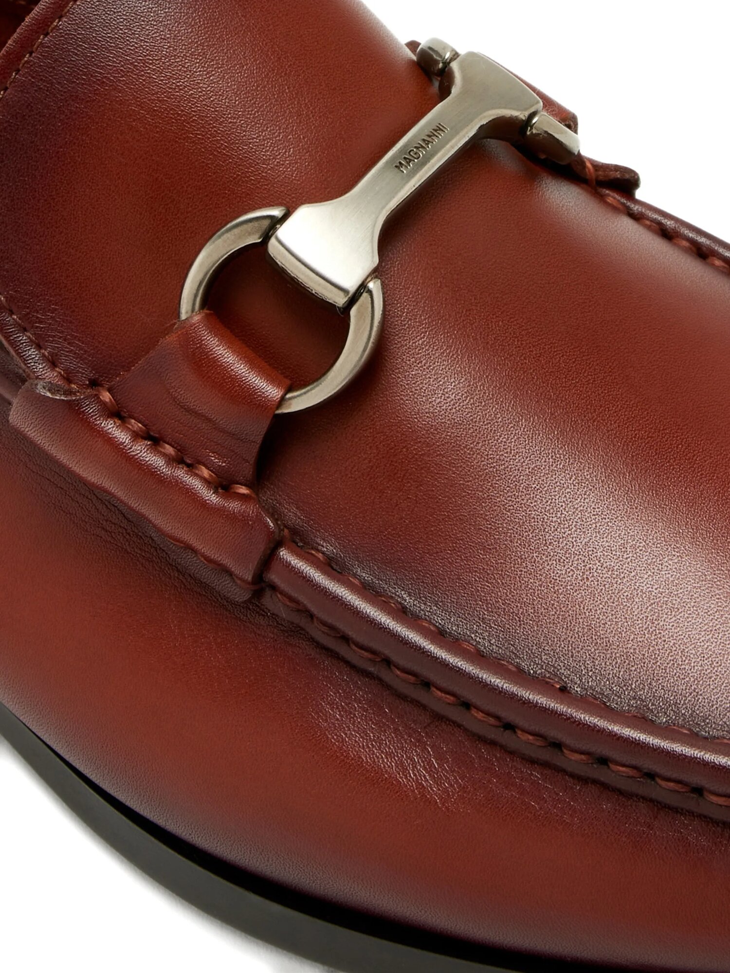 Лоферы MAGNANNI Hardware-detail loafers, размер 41, brown — фото 1