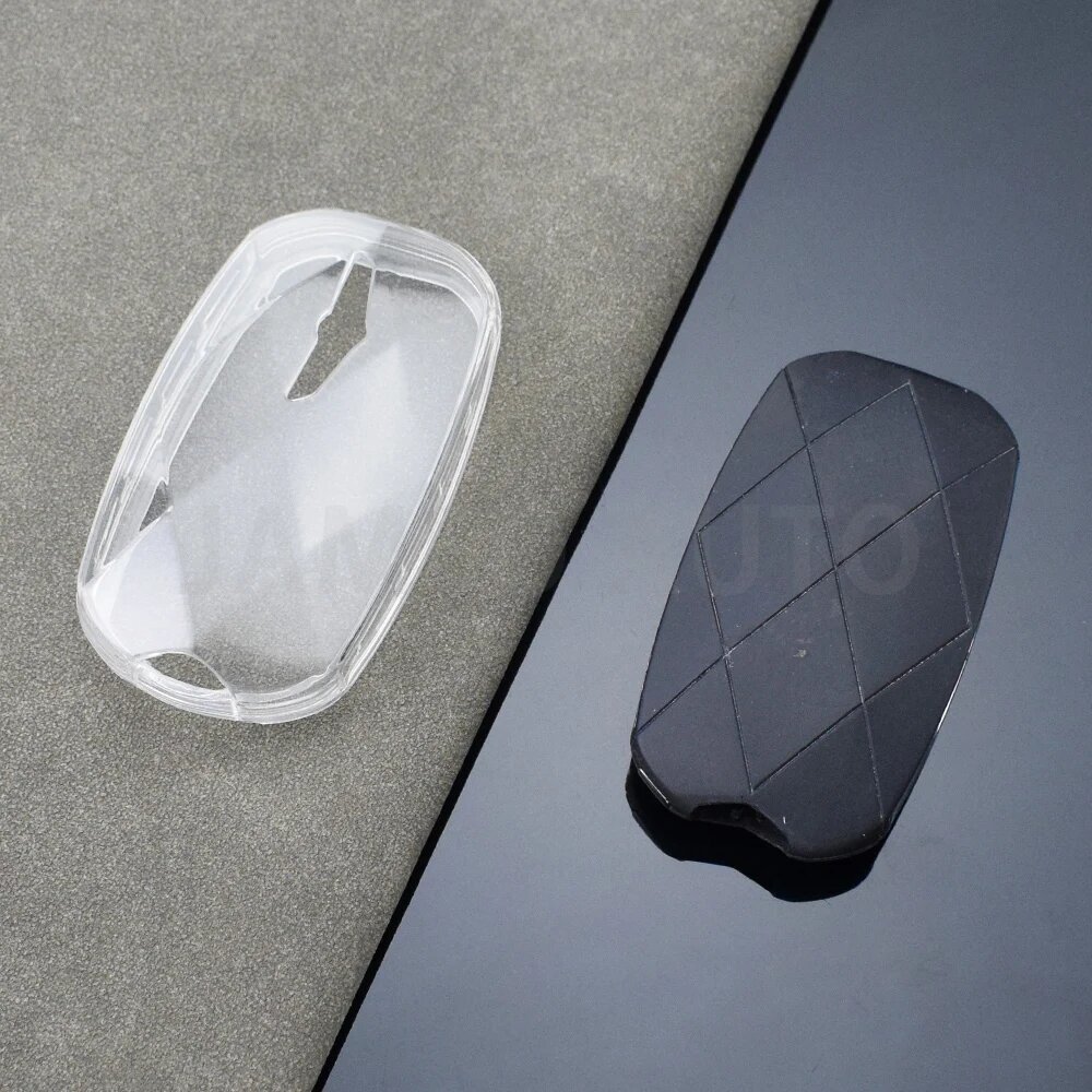 Прозрачный дистанционный брелок для Hyundai Genesis G70 G80 G90 Gv60 GV80 EQ900 Genesis, чехол для ключей, аксессуары