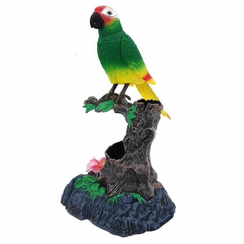 Говорящий попугай повторяющий электронная игрушка для детей, - 505H