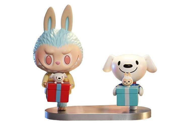 Фигурка унисекс POP MART LABUBU JOY Collaboration Edition, LABUBU