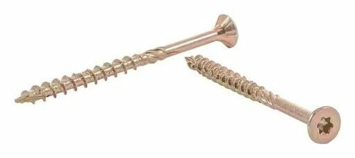 Шуруп для террасной доски Rusconnect 5х40 мм,(100 шт). песочный