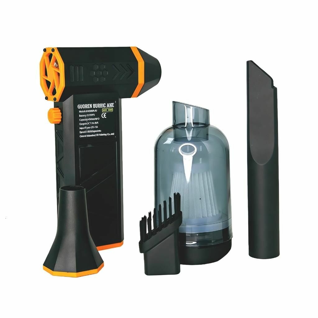 Электрический воздушный компрессор с магнитным наконечником, Поставляется в стандартной комплектации с